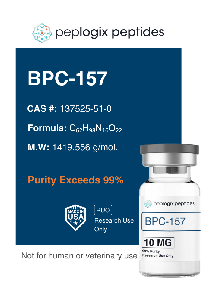 BPC-157 - 10mg - Peplogix Peptides