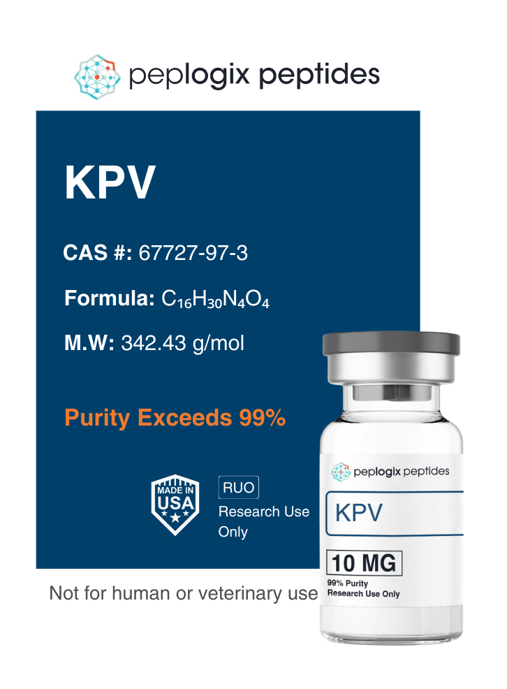 KPV - 10mg - Peplogix Peptides