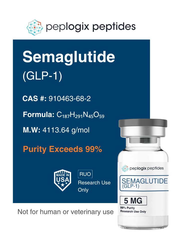 Semaglutide - 5mg - Peplogix Peptides